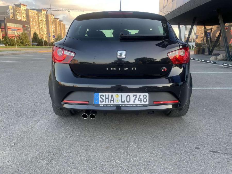 Melns SEAT Ibiza 2010 Kauņa, ar dzinēja tilpumu 1.39 L un nobraukumu 148 tūkst. km par 6090 €, foto 6 vietnē AUTOMOTO.COM.LV