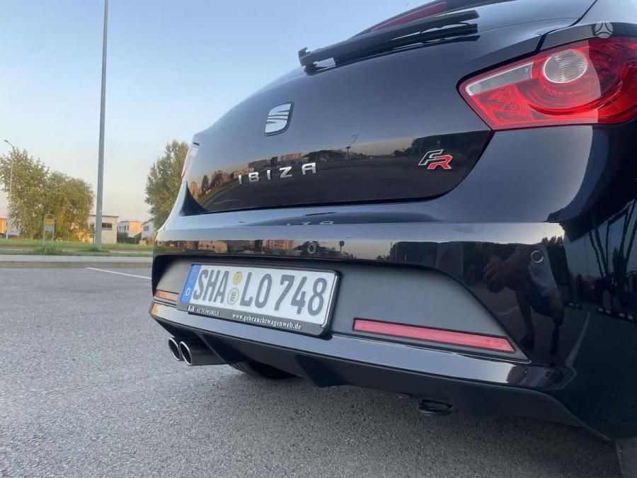 Melns SEAT Ibiza 2010 Kauņa, ar dzinēja tilpumu 1.39 L un nobraukumu 148 tūkst. km par 6090 €, foto 13 vietnē AUTOMOTO.COM.LV