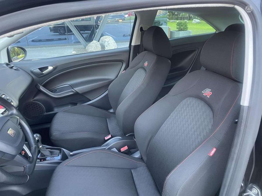 Melns SEAT Ibiza 2010 Kauņa, ar dzinēja tilpumu 1.39 L un nobraukumu 148 tūkst. km par 6090 €, foto 17 vietnē AUTOMOTO.COM.LV