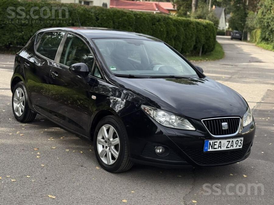 Melns SEAT Ibiza 2010 Jūrmala, ar dzinēja tilpumu 1.40 L un nobraukumu 267 tūkst. km par 2990 €, foto 1 vietnē AUTOMOTO.COM.LV