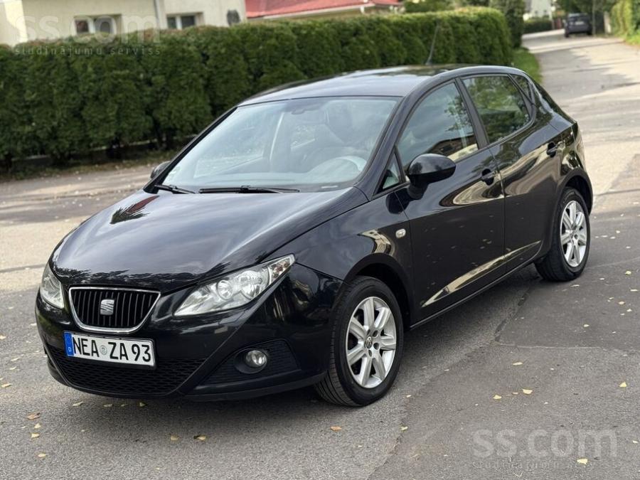 Melns SEAT Ibiza 2010 Jūrmala, ar dzinēja tilpumu 1.40 L un nobraukumu 267 tūkst. km par 2990 €, foto 5 vietnē AUTOMOTO.COM.LV