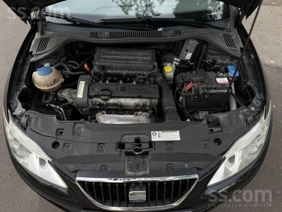 Melns SEAT Ibiza 2010 Jūrmala, ar dzinēja tilpumu 1.40 L un nobraukumu 267 tūkst. km par 2990 €, foto 21 vietnē AUTOMOTO.COM.LV