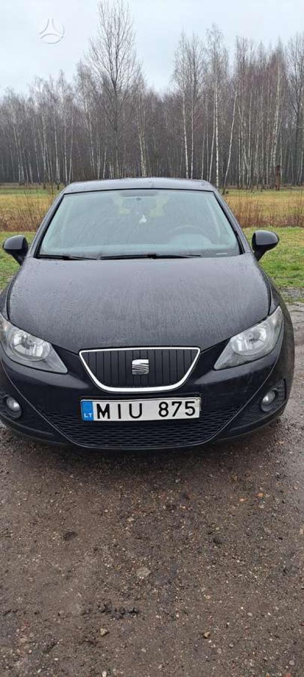 Black SEAT Ibiza 2012 in Kaunas, with an engine capacity of 1.20 L and mileage of 245 thousand km for 1000 €, photo 2 on AUTOMOTO.COM.LV