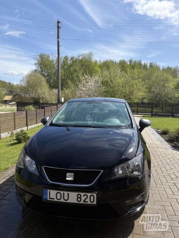 Melns SEAT Ibiza 2016 Kauņa, ar dzinēja tilpumu 1.20 L un nobraukumu 155 tūkst. km par 4500 €, foto 1 vietnē AUTOMOTO.COM.LV