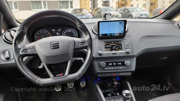 Black SEAT Ibiza 2016 in Tallinn, with an engine capacity of 1.80 L and mileage of 80 thousand km for 9999 €, photo 6 on AUTOMOTO.COM.LV