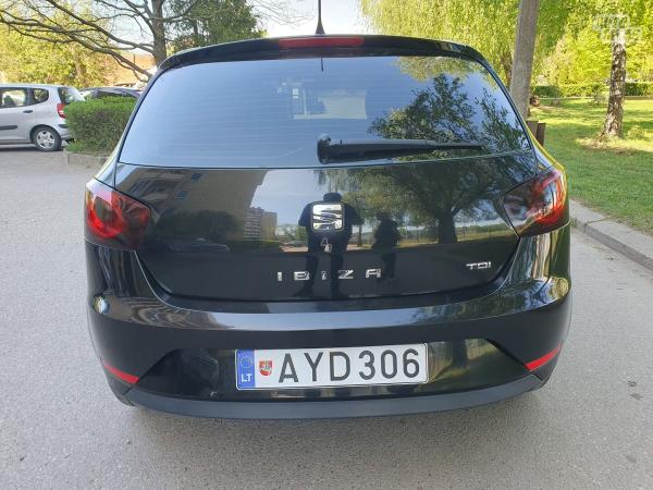Black SEAT Ibiza 2016 in Kaunas, with an engine capacity of 1.40 L and mileage of 266 thousand km for 3950 €, photo 5 on AUTOMOTO.COM.LV