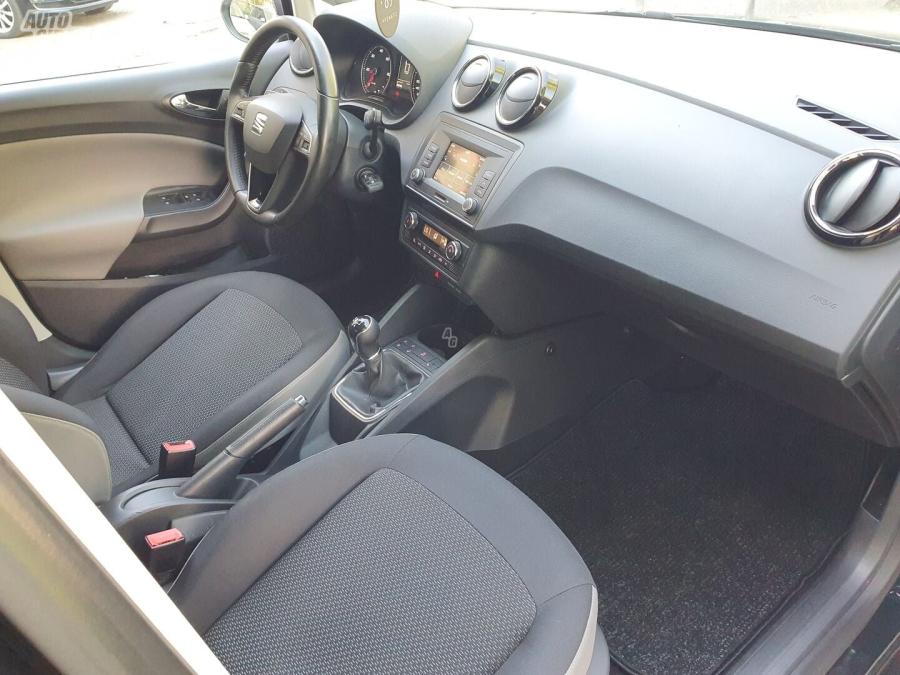Melns SEAT Ibiza 2016 Kauņa, ar dzinēja tilpumu 1.40 L un nobraukumu 266 tūkst. km par 3950 €, foto 10 vietnē AUTOMOTO.COM.LV