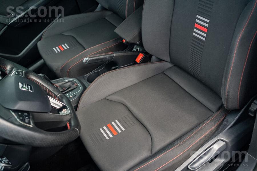 Black SEAT Ibiza 2018 in Riga, with an engine capacity of 1.00 L and mileage of 0 thousand km for 8890 €, photo 26 on AUTOMOTO.COM.LV