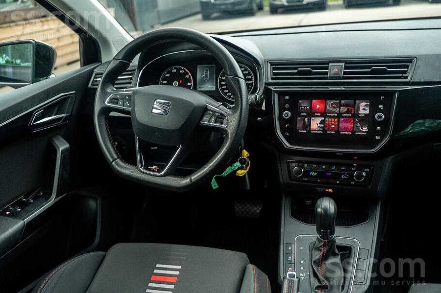 Black SEAT Ibiza 2018 in Riga, with an engine capacity of 1.00 L and mileage of 0 thousand km for 8890 €, photo 29 on AUTOMOTO.COM.LV