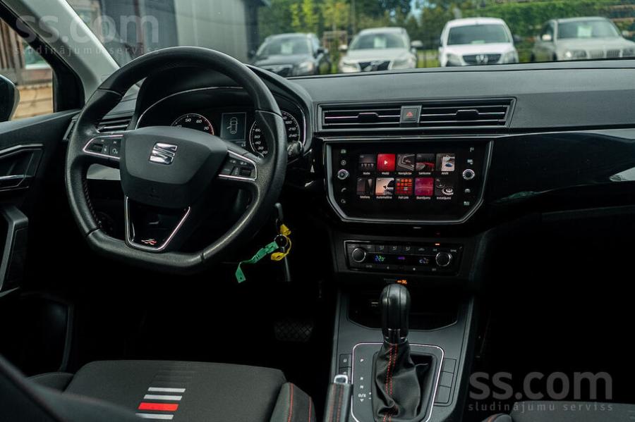 Black SEAT Ibiza 2018 in Riga, with an engine capacity of 1.00 L and mileage of 0 thousand km for 8890 €, photo 30 on AUTOMOTO.COM.LV