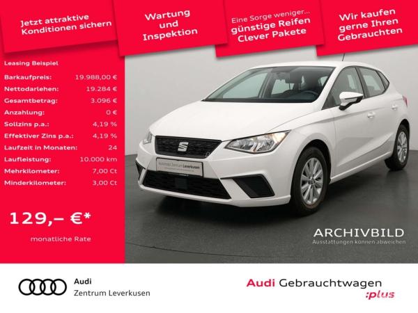 Melns SEAT Ibiza 2025 Kauņa, ar dzinēja tilpumu 1.00 L un nobraukumu 19 tūkst. km par 22388 €, foto 1 vietnē AUTOMOTO.COM.LV