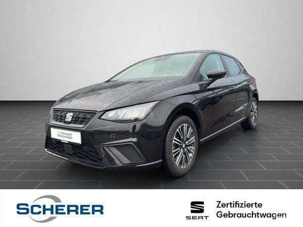 Melns SEAT Ibiza 2024 Kauņa, ar dzinēja tilpumu 1.00 L un nobraukumu 20 tūkst. km par 21688 €, foto 1 vietnē AUTOMOTO.COM.LV