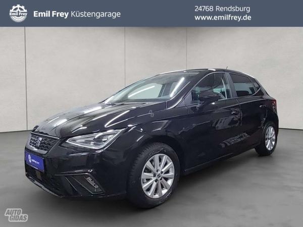 Melns SEAT Ibiza 2025 Kauņa, ar dzinēja tilpumu 1.00 L un nobraukumu 20 tūkst. km par 21897 €, foto 1 vietnē AUTOMOTO.COM.LV