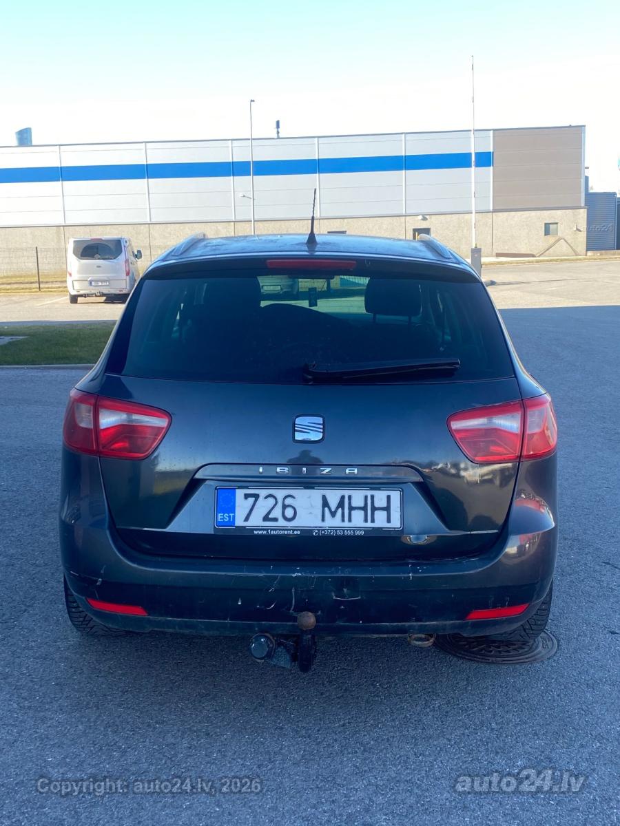 Melns SEAT Ibiza 2010 Tartu, ar dzinēja tilpumu 1.40 L un nobraukumu 287 tūkst. km par 3290 €, foto 9 vietnē AUTOMOTO.COM.LV