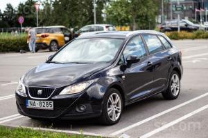 Black SEAT Ibiza 2010 in Riga, with an engine capacity of 1.60 L and mileage of 278 thousand km for 2550 €, photo  on AUTOMOTO.COM.LV