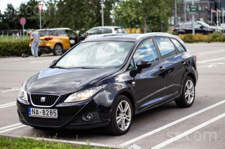 Melns SEAT Ibiza 2010 Rīga, ar dzinēja tilpumu 1.60 L un nobraukumu 278 tūkst. km par 2550 €, foto 1 vietnē AUTOMOTO.COM.LV