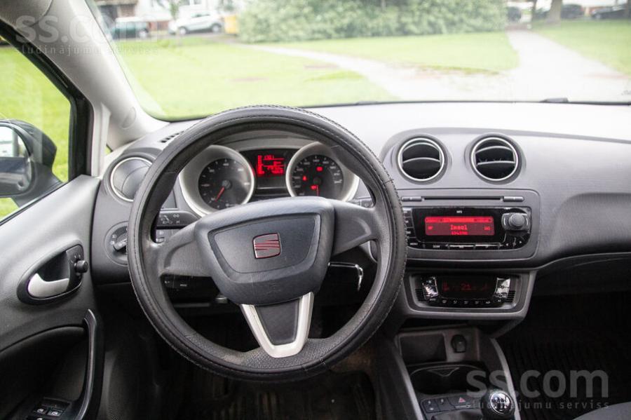 Melns SEAT Ibiza 2010 Rīga, ar dzinēja tilpumu 1.60 L un nobraukumu 278 tūkst. km par 2100 €, foto 12 vietnē AUTOMOTO.COM.LV