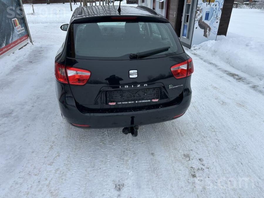 Melns SEAT Ibiza 2011 Balvi, ar dzinēja tilpumu 1.20 L un nobraukumu 0 tūkst. km par 3670 €, foto 6 vietnē AUTOMOTO.COM.LV