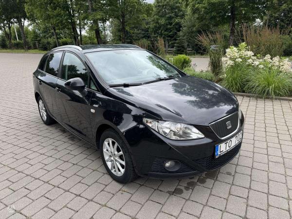 Black SEAT Ibiza 2011 in Vilnius, with an engine capacity of 1.20 L and mileage of 258 thousand km for 1100 €, photo 2 on AUTOMOTO.COM.LV