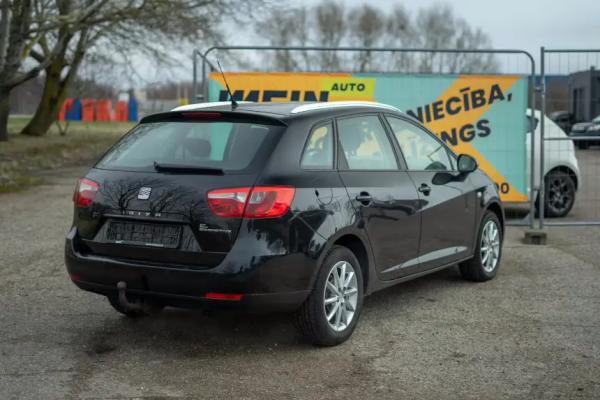 Black SEAT Ibiza 2012 in Liepaja, with an engine capacity of 1.20 L and mileage of 269 thousand km for 4350 €, photo 4 on AUTOMOTO.COM.LV