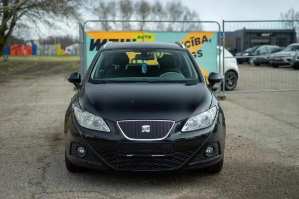 Black SEAT Ibiza 2012 in Liepaja, with an engine capacity of 1.20 L and mileage of 269 thousand km for 4350 €, photo 6 on AUTOMOTO.COM.LV