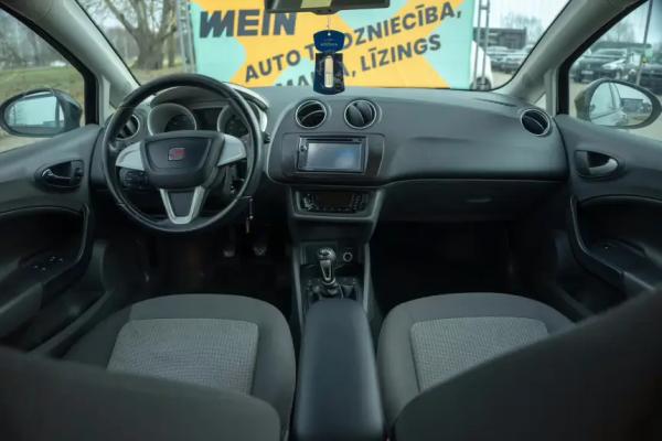 Black SEAT Ibiza 2012 in Liepaja, with an engine capacity of 1.20 L and mileage of 269 thousand km for 4350 €, photo 7 on AUTOMOTO.COM.LV