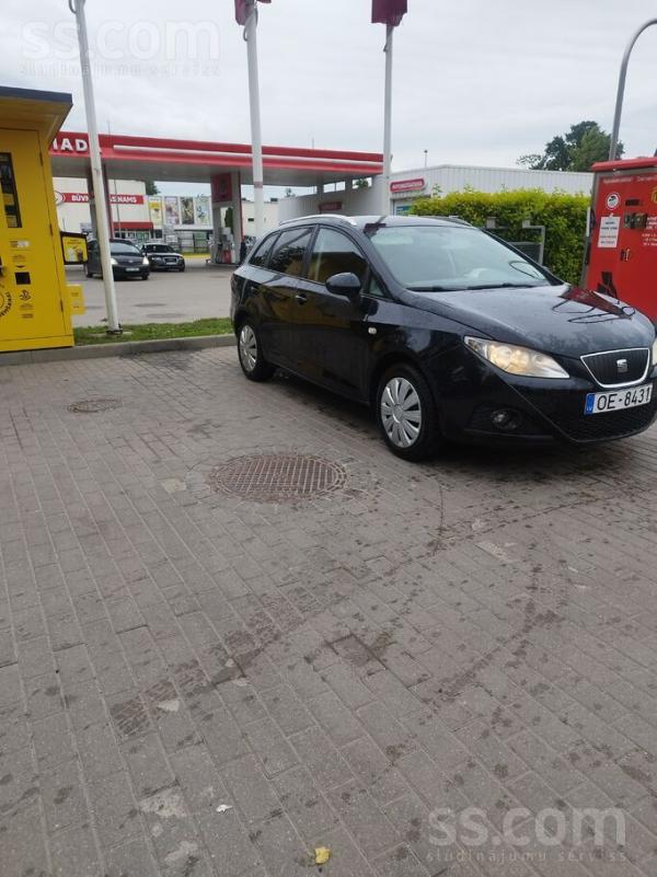 Black SEAT Ibiza 2012 in Jelgava, with an engine capacity of 1.20 L and mileage of 0 thousand km for 2650 €, photo 2 on AUTOMOTO.COM.LV