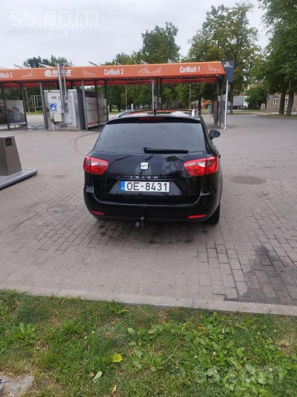 Black SEAT Ibiza 2012 in Jelgava, with an engine capacity of 1.20 L and mileage of 0 thousand km for 2650 €, photo 4 on AUTOMOTO.COM.LV