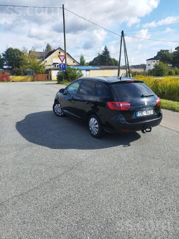 Black SEAT Ibiza 2012 in Jelgava, with an engine capacity of 1.20 L and mileage of 0 thousand km for 2100 €, photo 5 on AUTOMOTO.COM.LV