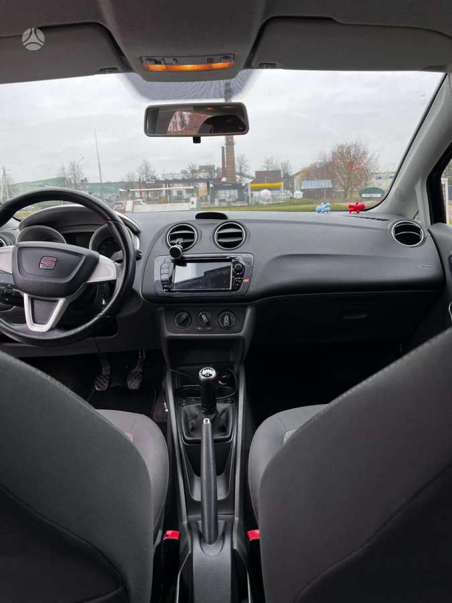 Melns SEAT Ibiza 2012 Ukmergė, ar dzinēja tilpumu 1.20 L un nobraukumu 323 tūkst. km par 2300 €, foto 5 vietnē AUTOMOTO.COM.LV