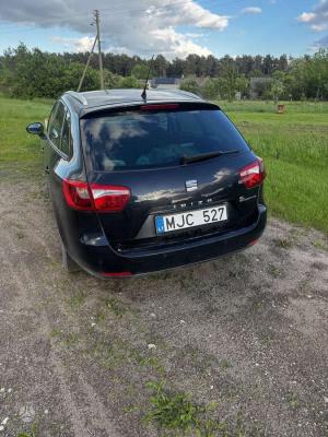Melns SEAT Ibiza 2012 Viļņa, ar dzinēja tilpumu 1.20 L un nobraukumu 212 tūkst. km par 2000 €, foto 5 vietnē AUTOMOTO.COM.LV