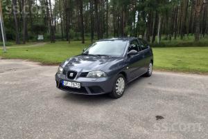 Blue SEAT Ibiza 2006 in Riga, with an engine capacity of 1.40 L and mileage of 159 thousand km for 650 €, photo  on AUTOMOTO.COM.LV