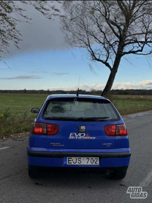 Blue SEAT Ibiza 2001 in Anyksciai, with an engine capacity of 1.90 L and mileage of 335 thousand km for 680 €, photo 3 on AUTOMOTO.COM.LV