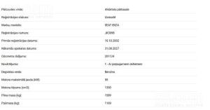 Zils SEAT Ibiza 2002 Rīga, ar dzinēja tilpumu 1.40 L un nobraukumu 201 tūkst. km par 980 €, foto 8 vietnē AUTOMOTO.COM.LV