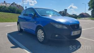 Blue SEAT Ibiza 2009 in Aluksne, with an engine capacity of 1.40 L and mileage of 0 thousand km for 1850 €, photo 3 on AUTOMOTO.COM.LV