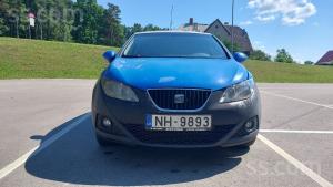 Blue SEAT Ibiza 2009 in Aluksne, with an engine capacity of 1.40 L and mileage of 0 thousand km for 1850 €, photo 4 on AUTOMOTO.COM.LV