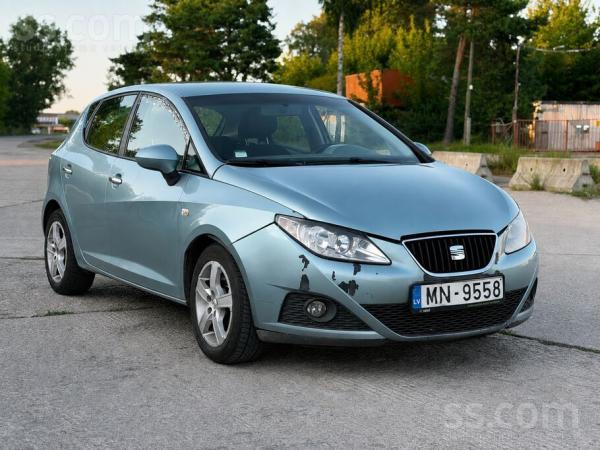 Синий Сеат Ибица 2009 в Рига, объемом двигателя 1.90 л и пробегом 350 тыс. км за 1690 €, фото 2 на AUTOMOTO.COM.LV