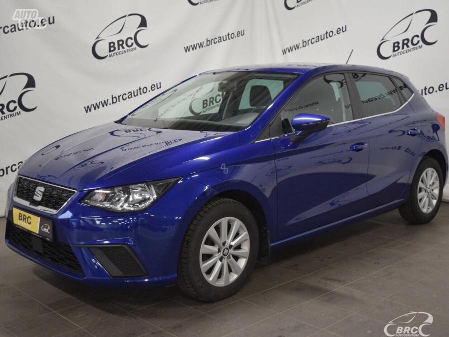 Zils SEAT Ibiza 2018 Rīga, ar dzinēja tilpumu 1.00 L un nobraukumu 64 tūkst. km par 8500 €, foto 1 vietnē AUTOMOTO.COM.LV