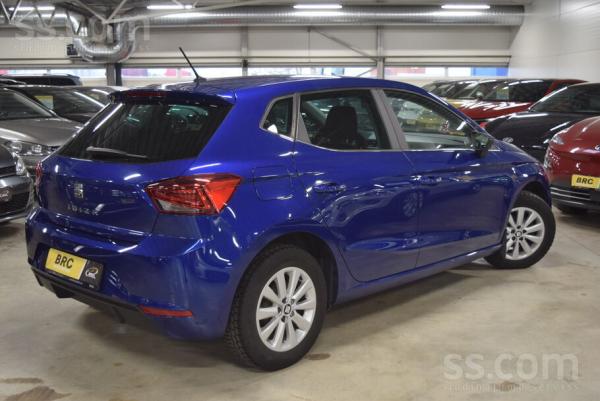 Blue SEAT Ibiza 2018 in Riga, with an engine capacity of 1.00 L and mileage of 64 thousand km for 7400 €, photo 2 on AUTOMOTO.COM.LV