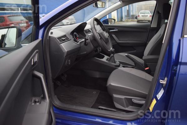 Blue SEAT Ibiza 2018 in Riga, with an engine capacity of 1.00 L and mileage of 64 thousand km for 7400 €, photo 3 on AUTOMOTO.COM.LV