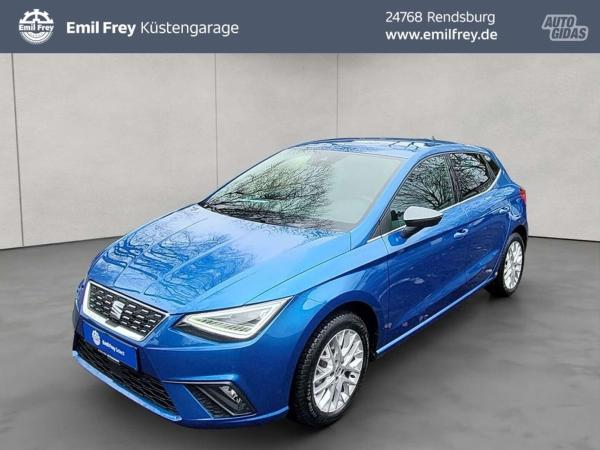 Zils SEAT Ibiza 2025 Kauņa, ar dzinēja tilpumu 1.00 L un nobraukumu 11 tūkst. km par 24516 €, foto 1 vietnē AUTOMOTO.COM.LV
