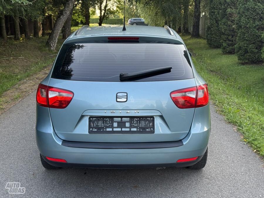 Blue SEAT Ibiza 2011 in Alytus, with an engine capacity of 1.60 L and mileage of 227 thousand km for 2333 €, photo 9 on AUTOMOTO.COM.LV