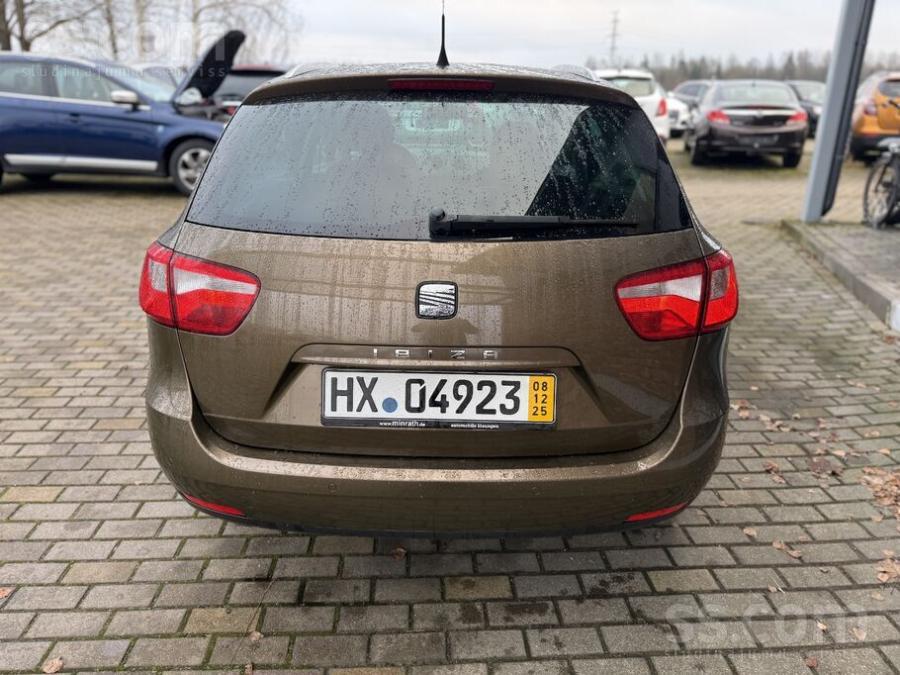 Brown SEAT Ibiza 2010 in Talsi, with an engine capacity of 1.60 L and mileage of 227 thousand km for 4970 €, photo 3 on AUTOMOTO.COM.LV