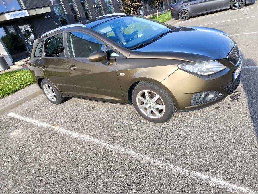 Brūns SEAT Ibiza 2010 Kauņa, ar dzinēja tilpumu 1.20 L un nobraukumu 208 tūkst. km par 2150 €, foto 3 vietnē AUTOMOTO.COM.LV