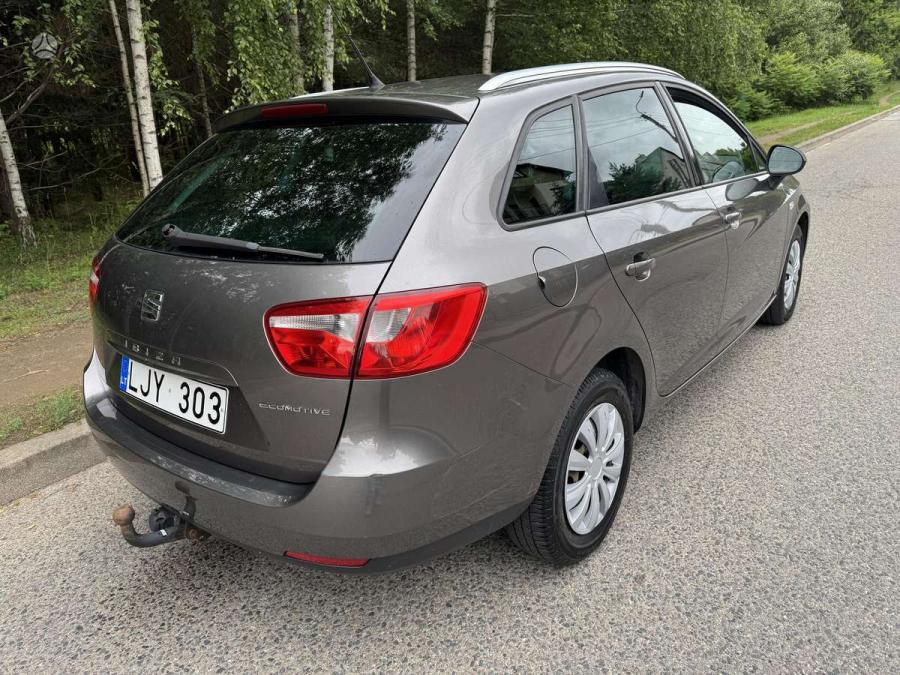 Brūns SEAT Ibiza 2014 Viļņa, ar dzinēja tilpumu 1.20 L un nobraukumu 155 tūkst. km par 3900 €, foto 6 vietnē AUTOMOTO.COM.LV
