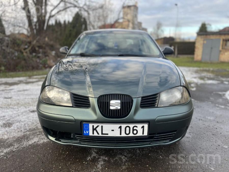 Zaļš SEAT Ibiza 2004 Jelgava, ar dzinēja tilpumu 1.90 L un nobraukumu 350 tūkst. km par 830 €, foto 2 vietnē AUTOMOTO.COM.LV