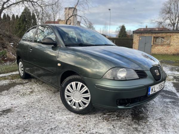 Green SEAT Ibiza 2004 in Jelgava, with an engine capacity of 1.90 L and mileage of 350 thousand km for 820 €, photo 3 on AUTOMOTO.COM.LV