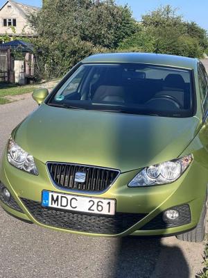 Green SEAT Ibiza 2009 in Vilnius, with an engine capacity of 1.60 L and mileage of 140 thousand km for 3600 €, photo  on AUTOMOTO.COM.LV