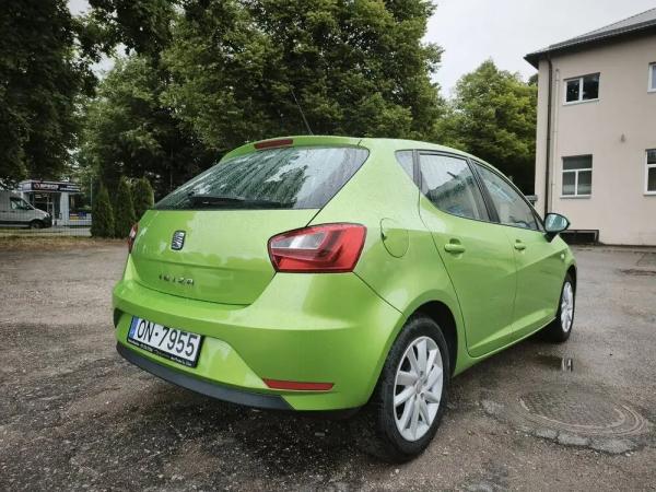 Green SEAT Ibiza 2012 in Cesis, with an engine capacity of 1.40 L and mileage of 141 thousand km for 5350 €, photo 6 on AUTOMOTO.COM.LV