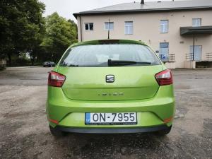 Green SEAT Ibiza 2012 in Cesis, with an engine capacity of 1.40 L and mileage of 141 thousand km for 5350 €, photo 8 on AUTOMOTO.COM.LV